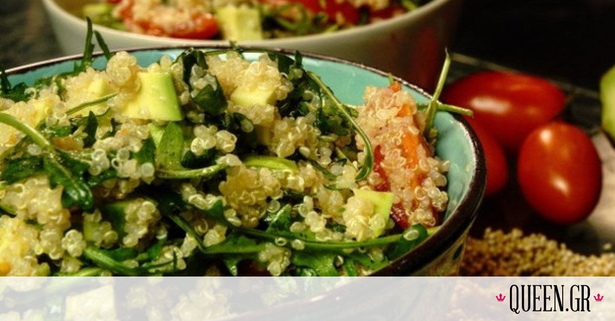 Σαλάτα με κινόα και αβοκάντο - Queen.gr