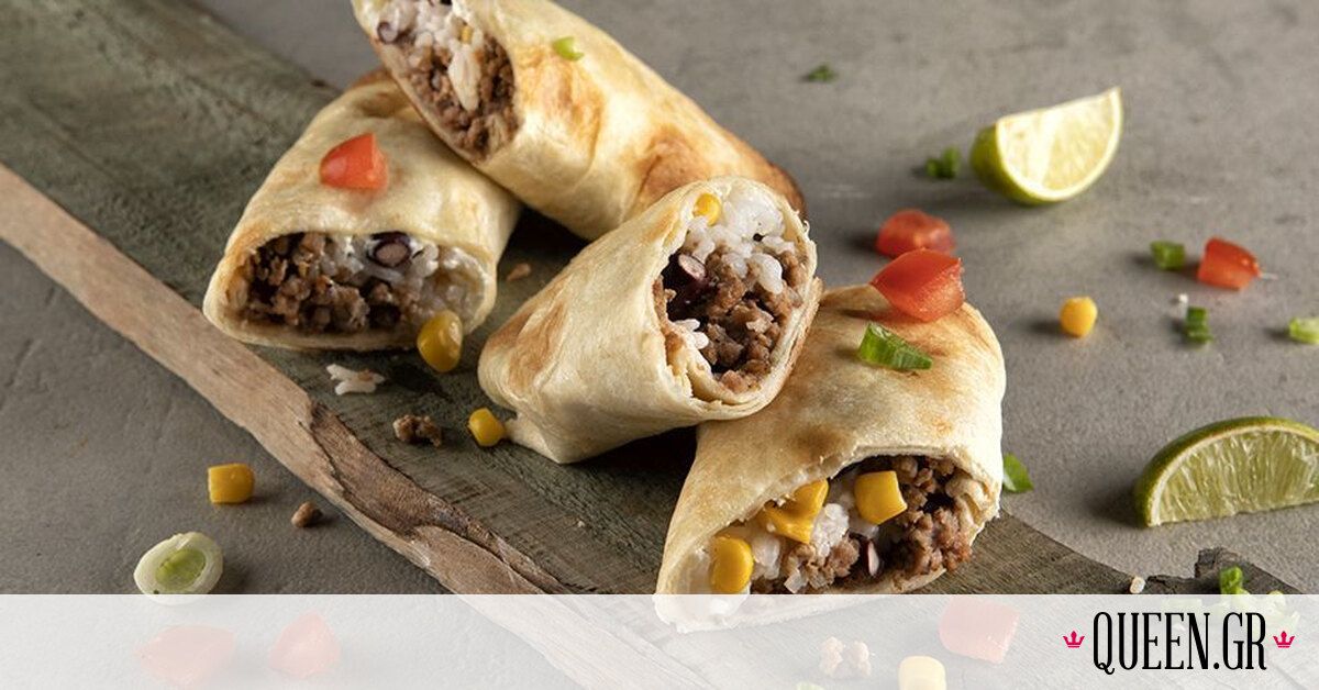 Συνταγή για burritos από τον Άκη Πετρετζίκη - Queen.gr