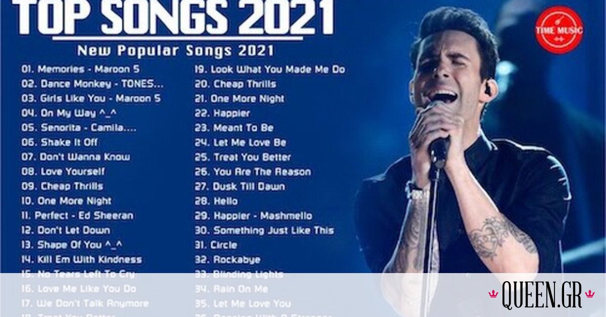 Pop Hits 2021 - Ed Sheeran, Adele, Shawn Mendes, Maroon 5, Taylor Swift ...
