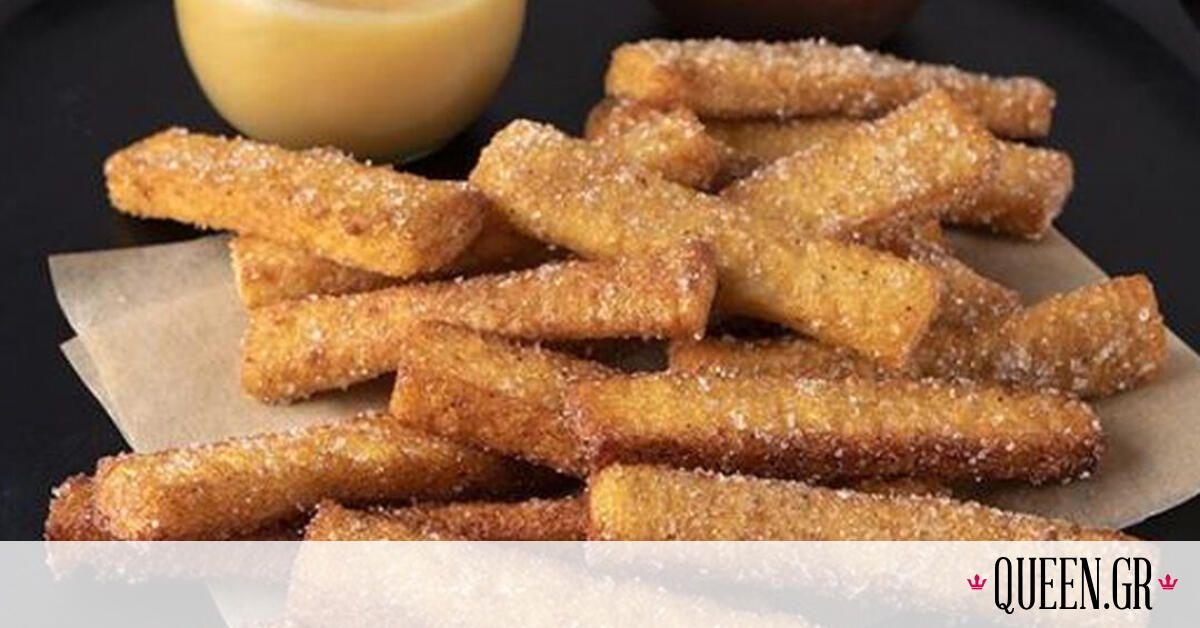 Άκης Πετρετζίκης: Εύκολα churros με ψωμί του τοστ - Queen.gr