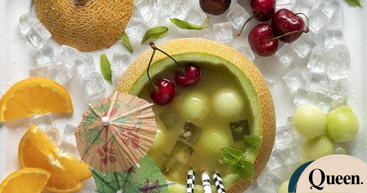 Άκης Πετρετζίκης: Fruit punch πεπόνι - Queen.gr