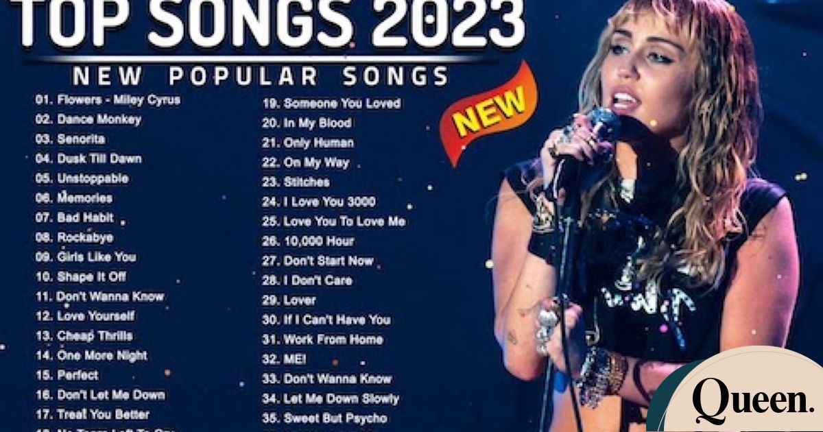 Best Pop Music Playlist 2023 -Miley Cyrus, Maroon 5, Adele, Taylor Swift, Ed Sheeran, Shawn ...