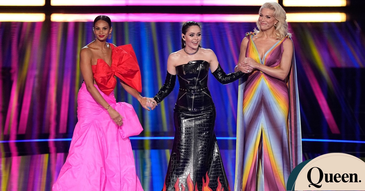 Eurovision 2023: Η Alesha Dixon με haute couture δημιουργία της Celia Kritharioti σε color ...