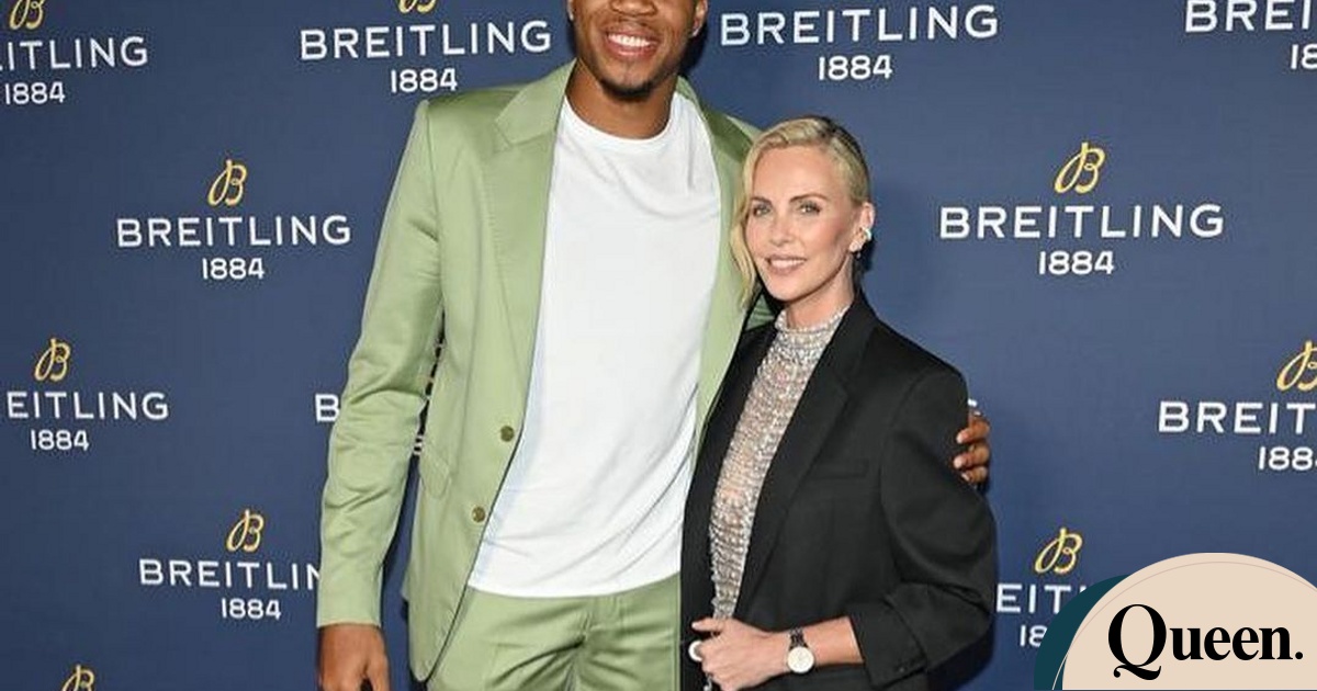 Στη φωτό του Γιάννη Αντετοκούνμπο με τη Theron, το καλύτερο σχόλιο ...