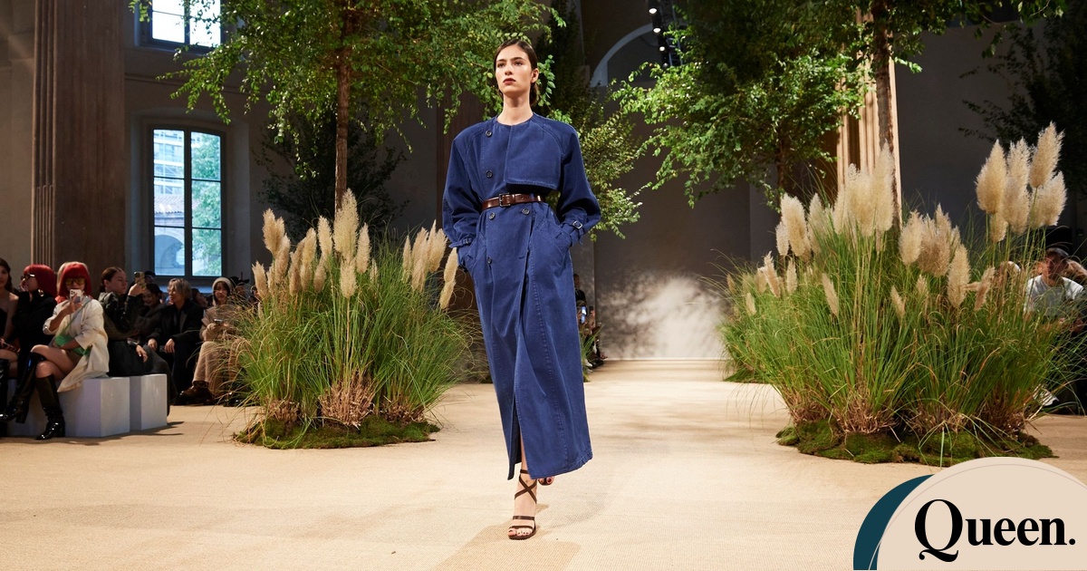 H SS24 συλλογή της Max Mara μας συστήνει το νέο land girl look με φόντο ...