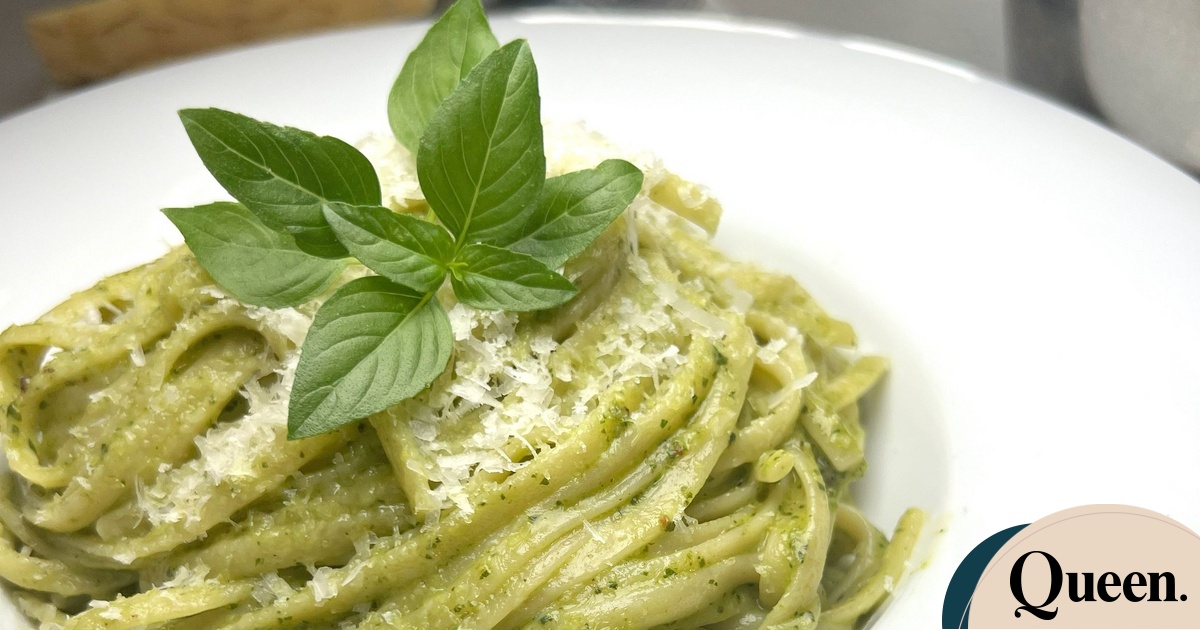 Pesto alla genovese ή αλλιώς η πιο νόστιμη συνταγή ζυμαρικών μόνο για ...