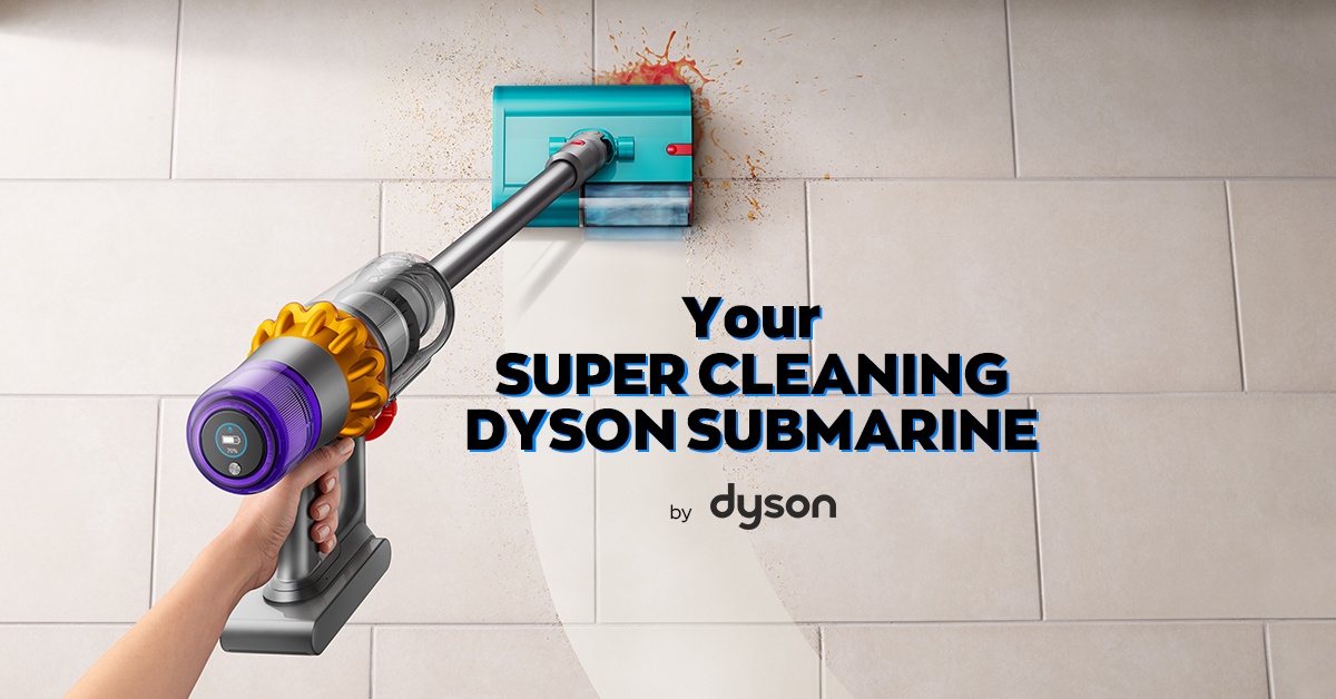 Your SUPER CLEANING DYSON SUBMARINE - Queen.gr