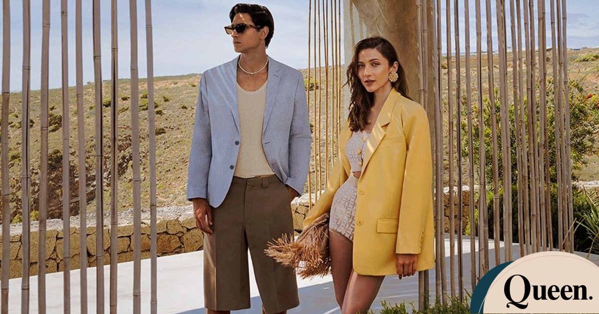 Το color blocking μεταδίδει τα good vibes μου, όταν βγαίνω με τις φίλες ...