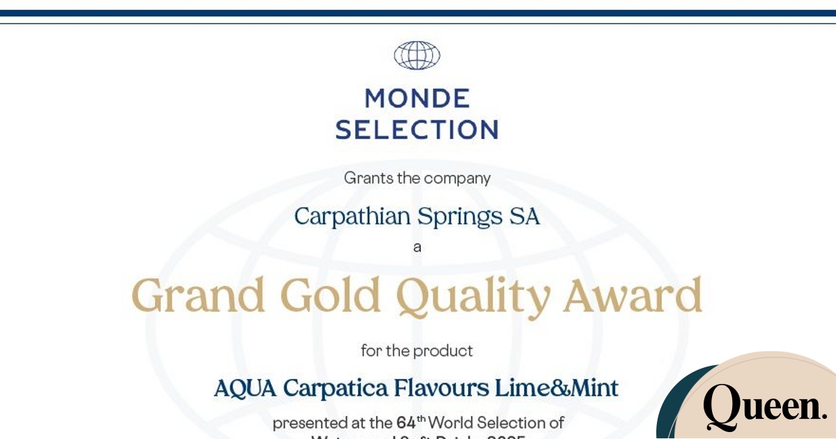 Πολλαπλές χρυσές διακρίσεις για τα AQUA Carpatica FLAVOURS στα Monde ...