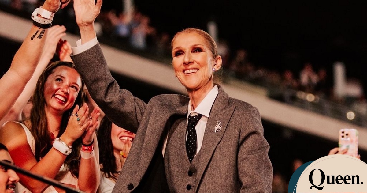 O ξέφρενος χορός της Celine Dion σε συναυλία των Coldplay και η τρυφερή αφιέρωση του Chris ...