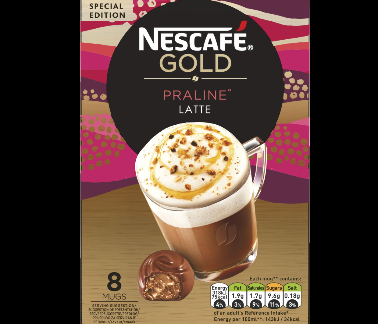 Τα νέα limited edition Nescafé Gold Toffee Nut Latte και Praline Latte ...