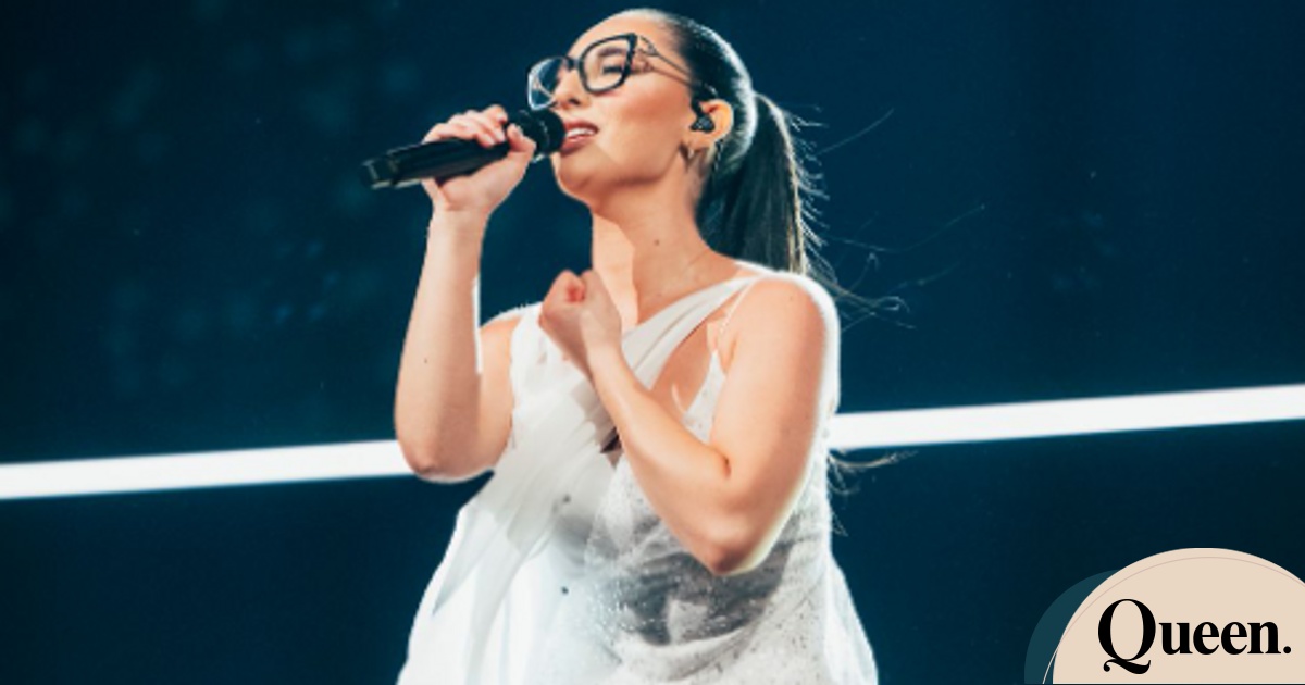 Το μυστικό πίσω από το φόρεμα της Κλαυδίας στην Eurovision - Queen.gr